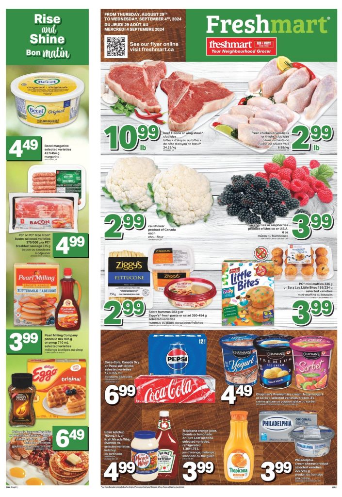Freshmart Flyer – August 29 – September 4, 2024 – Cooper’s Food Market