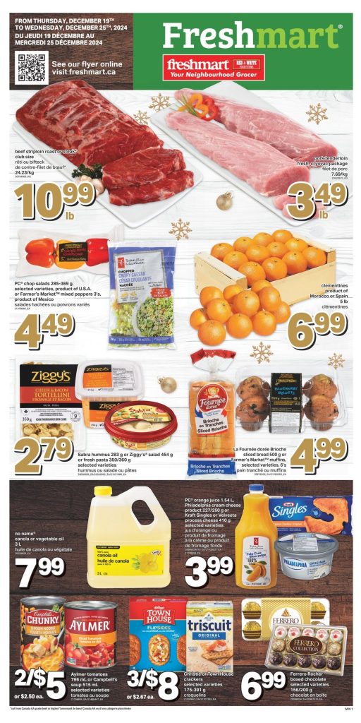 Freshmart Flyer – December 19- December 25, 2024 – Cooper’s Food Market